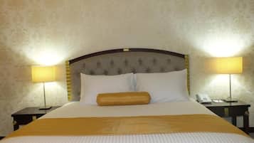 Roupa de alta qualidade, camas de colchão Select Comfort, minibar