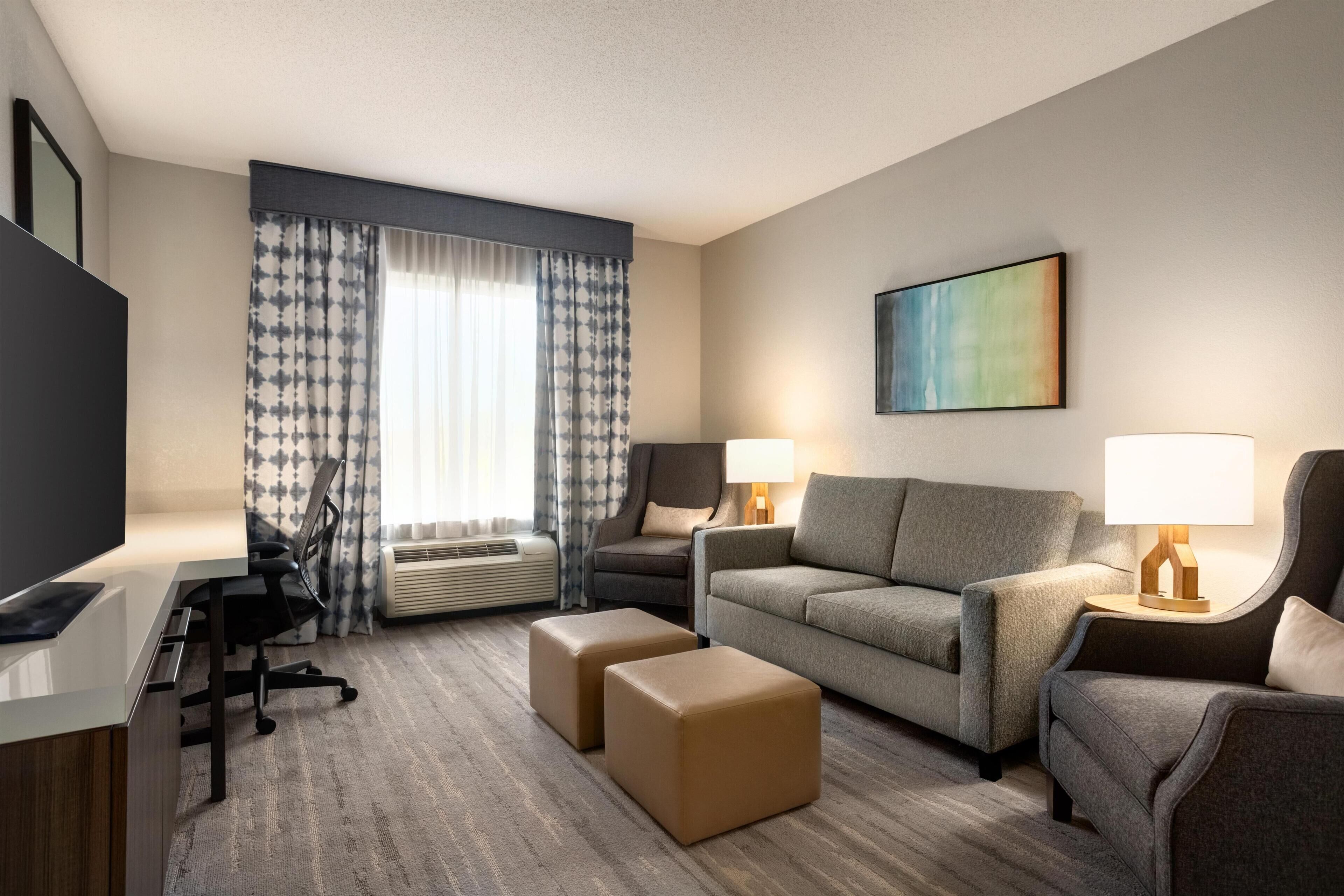 Smart TV de 55 de polegadas com canais por cabo, Netflix, Hulu 