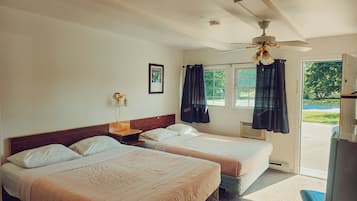 Quarto Standard, 2 camas de casal | Secretária, Wi-fi, roupa de cama fornecida