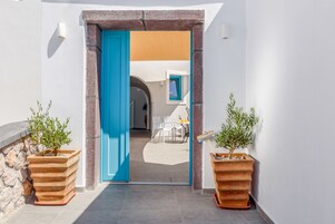 Entrada do alojamento