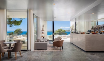 Sala de estar do lobby