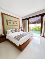 Camas Select Comfort, frigobar, cofres nos quartos, escrivaninha