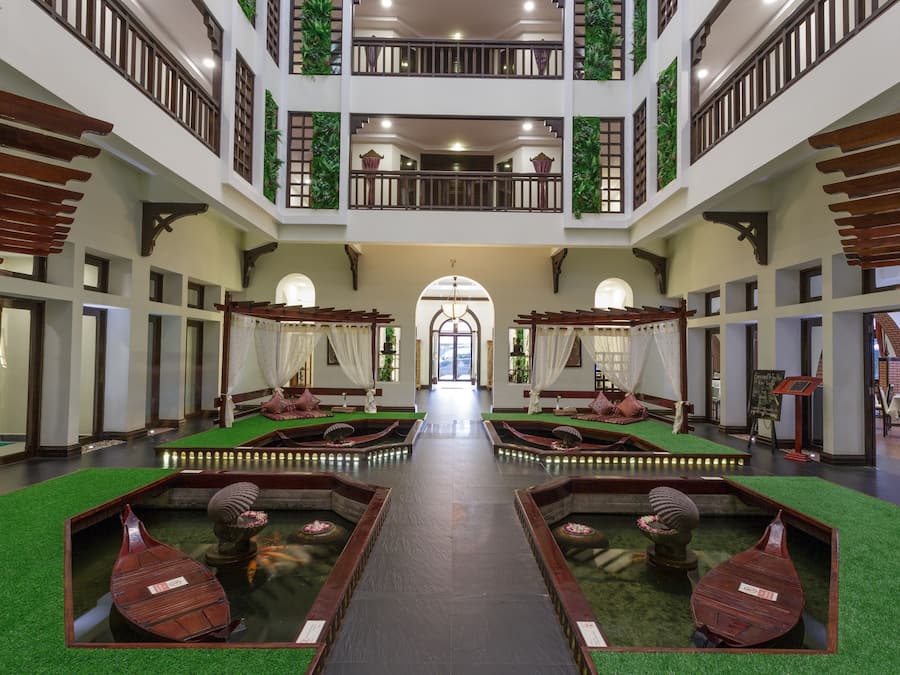 Sala de estar do lobby