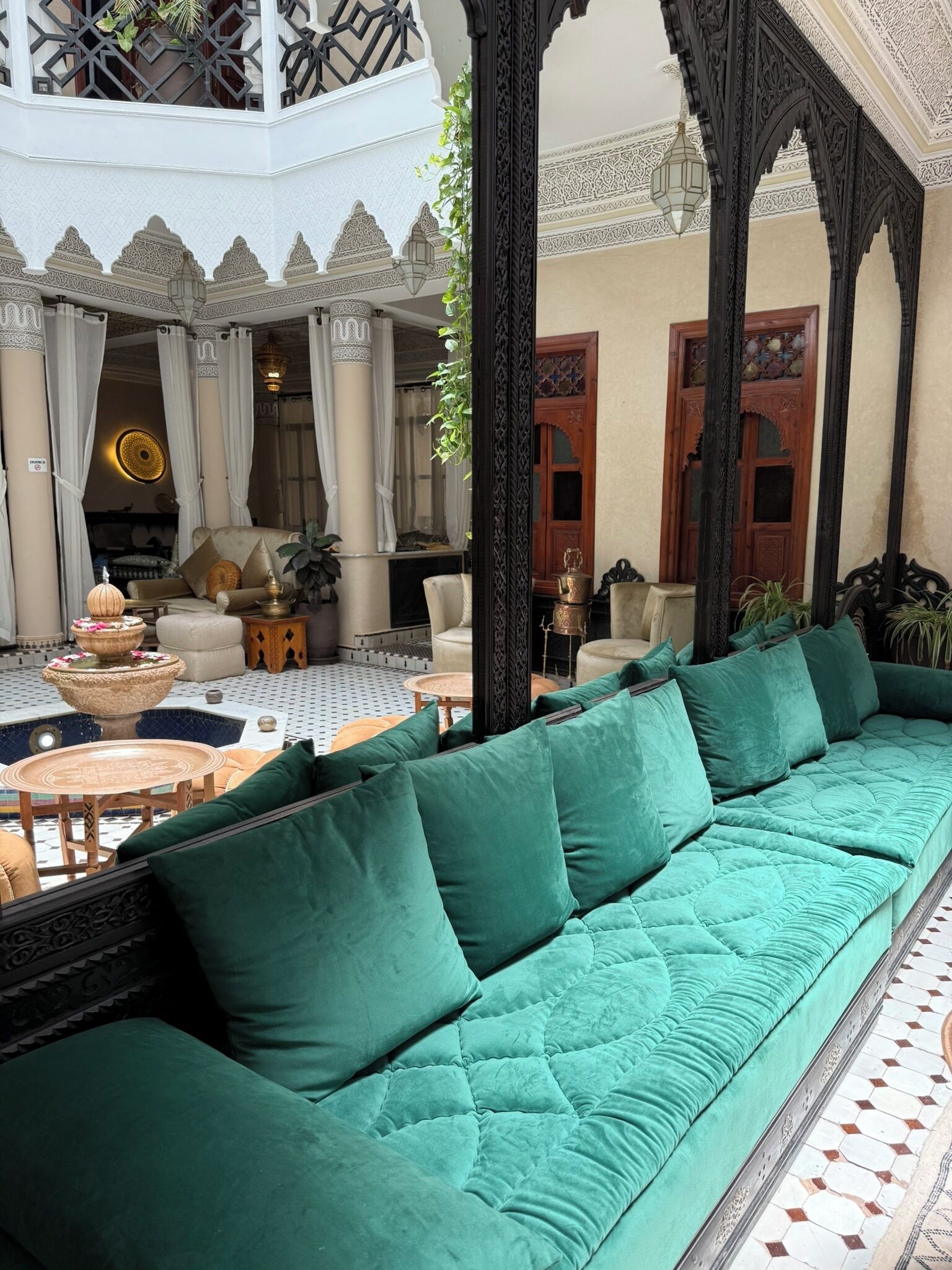 Opções para refeição no quarto