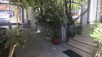 Entrada do alojamento