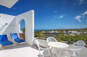 Apartamento Superior, 2 quartos, vista para o mar | Vista para a praia ou o mar