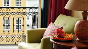 Quarto luxo | Roupas de cama premium, frigobar, cofres nos quartos