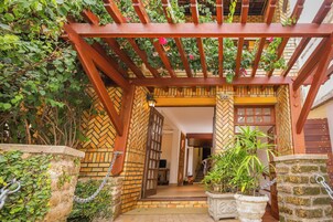 Fachada da propriedade