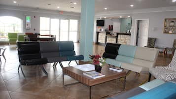 Sala de estar do lobby