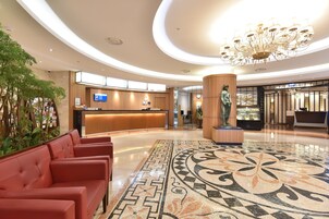 Sala de estar do lobby