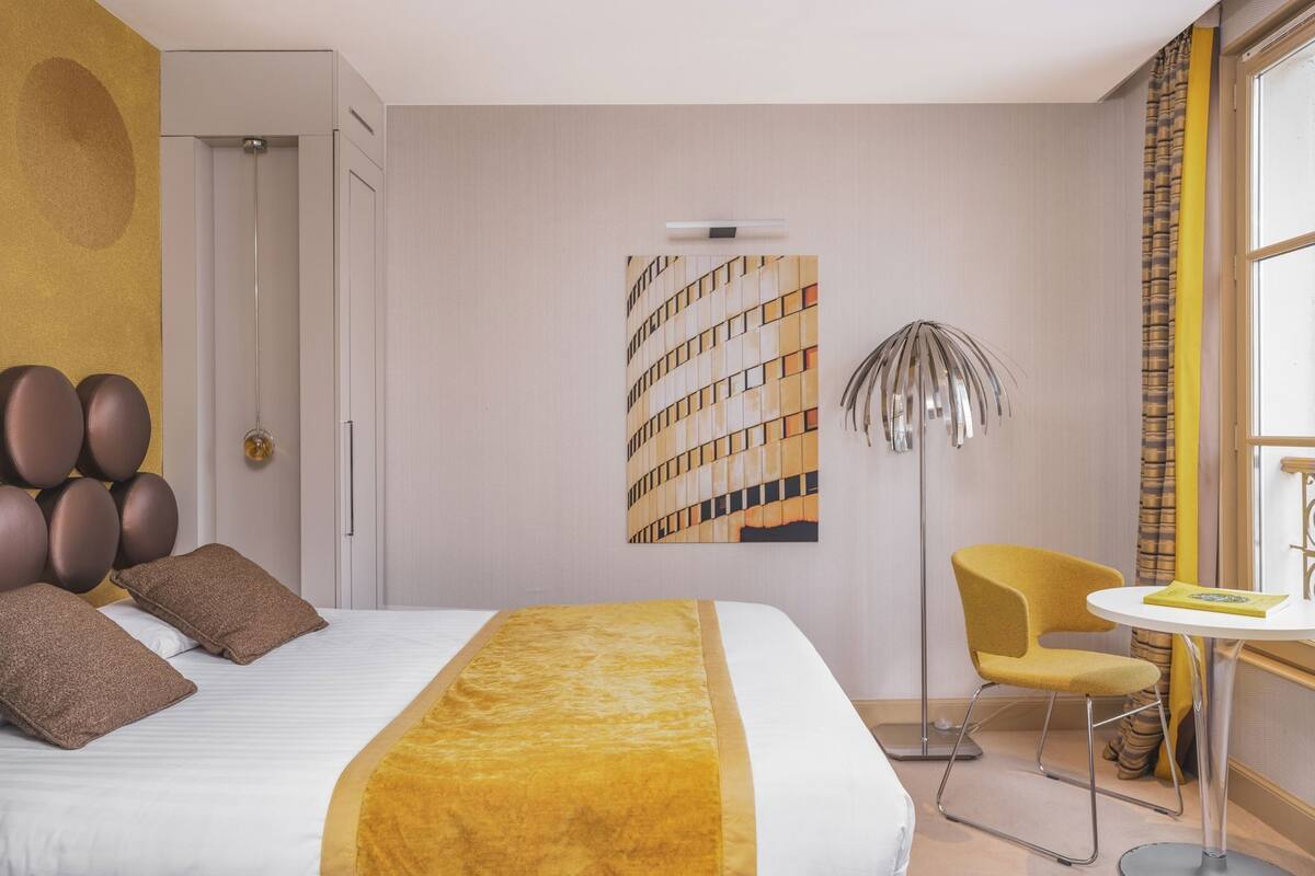 Cofres nos quartos, individualmente decorados