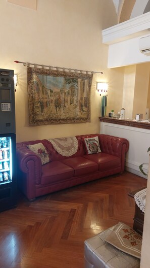 Sala de estar do lobby