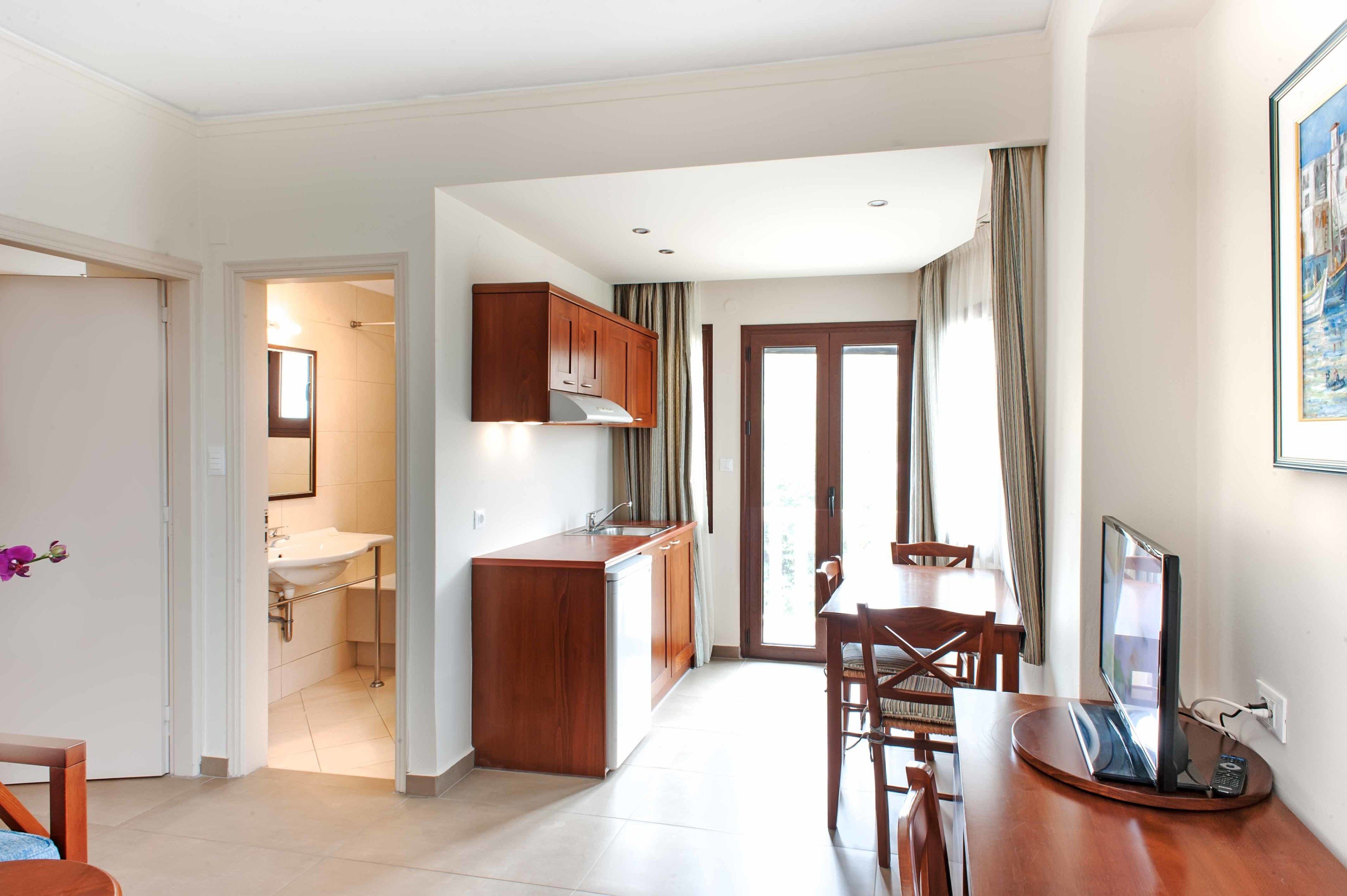 Apartamento | Banheiro | Secador de cabelo, toalhas de banho