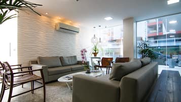 Sala de estar do lobby