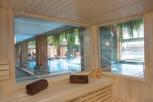 Sala(s) para tratamentos a casais, sauna, banho turco, hammam 