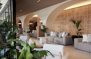 Sala de estar do lobby