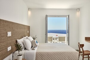 Quarto Superior, vista para o mar | Cofre no quarto, cortinas/cortinados opacos, quartos insonorizados 