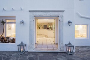 Entrada do alojamento