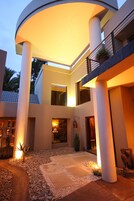 Entrada do alojamento