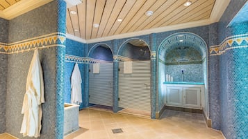 Sauna, banheira de hidromassagem, banho turco, tratamentos corporais
