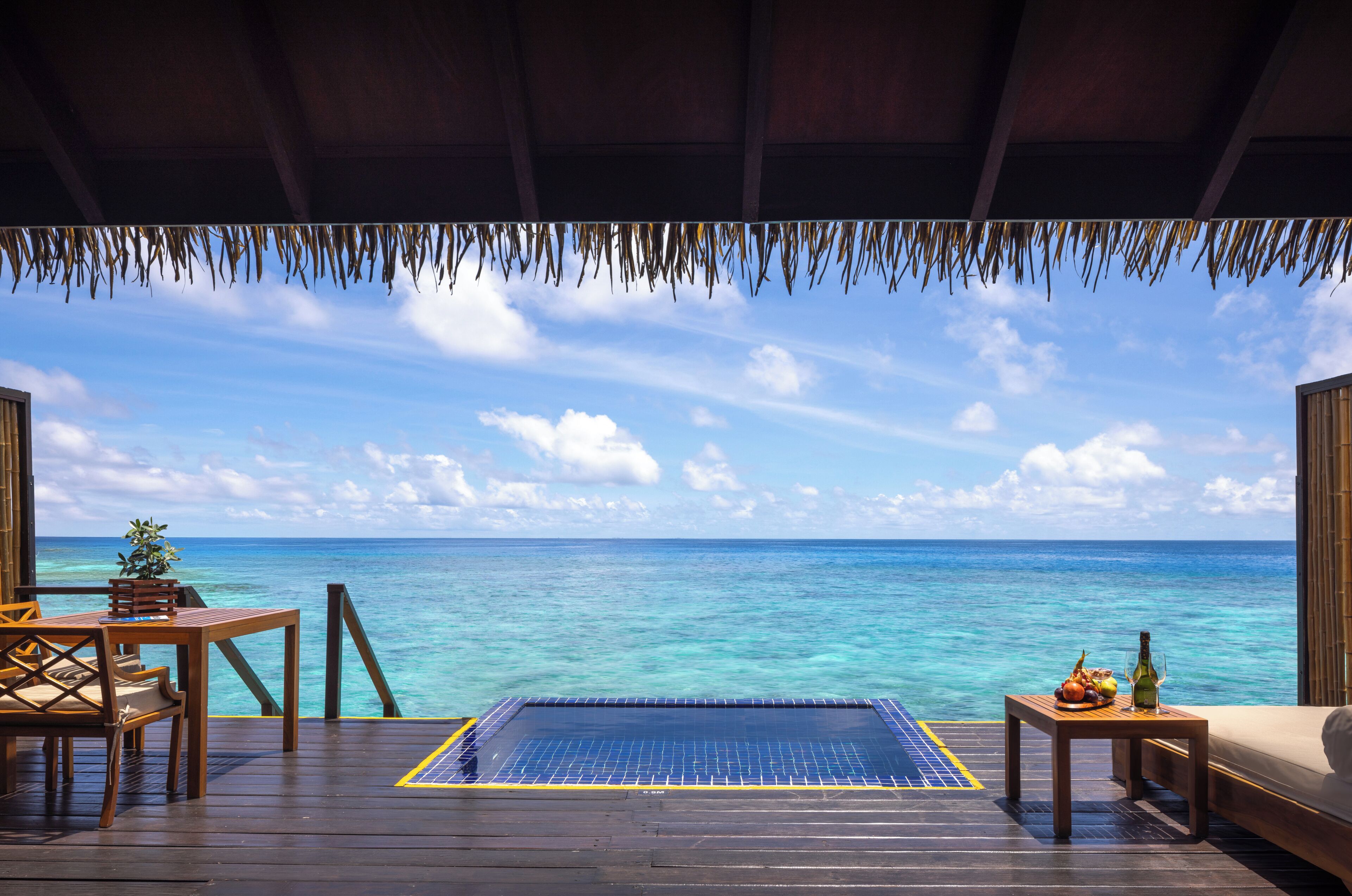 Villa, banheira de hidromassagem (Sunrise Water, Private Pool) | Terraço/pátio interior