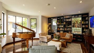 Sala de estar do lobby