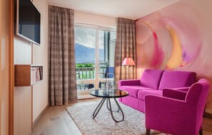 Quarto Standard (Mittagskogel) | Roupa hipoalergénica, minibar, cofre no quarto, secretária 