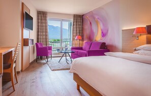 Quarto Standard (Mittagskogel) | Roupa hipoalergénica, minibar, cofre no quarto, secretária 