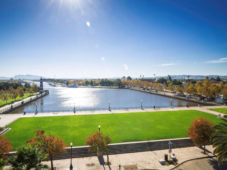 Estúdio 1 Cama King-size Vista aquática | Exterior