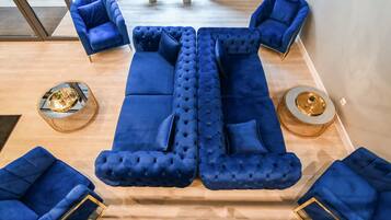 Sala de estar do lobby