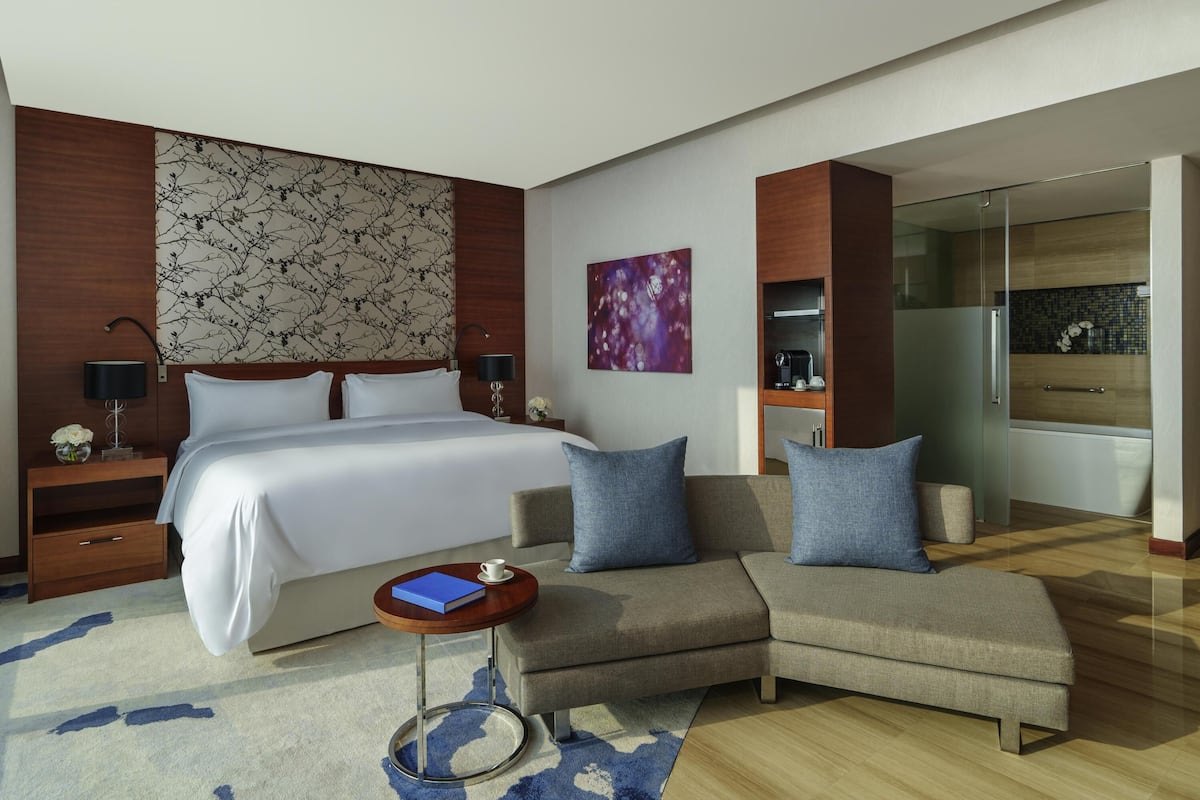 1 quarto, roupa hipoalergénica, minibar, cofre no quarto