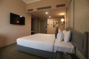 Quarto Deluxe, 1 quarto | Camas desdobráveis, Wi-fi grátis, roupa de cama fornecida