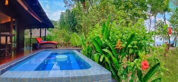 Plunge Pool Villa | Vista para a praia ou o mar