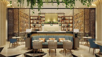 Café da manhã com buffet todos os dias mediante uma taxa