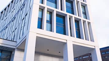 Entrada do alojamento