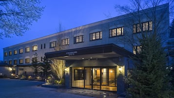 Entrada do alojamento