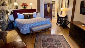 1 quarto, roupas de cama premium, escrivaninha, cortinas blackout