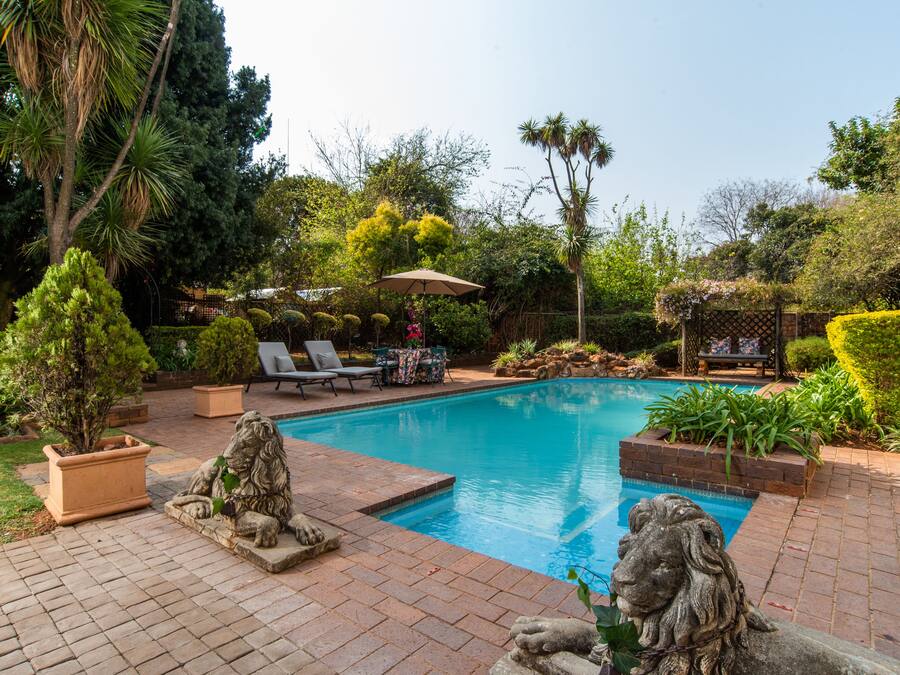 Piscina exterior, espreguiçadeiras