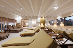 Sauna seca, tratamentos corporais, aromaterapia