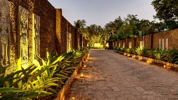 Entrada do alojamento