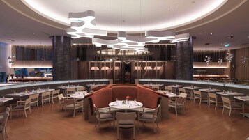 2 restaurantes, cozinha local e internacional 