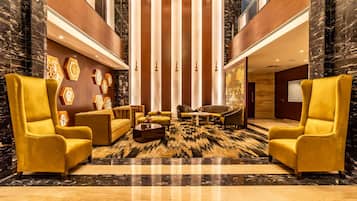 Sala de estar do lobby
