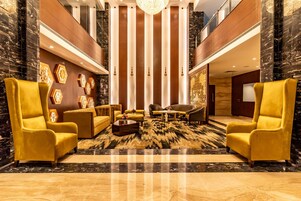 Sala de estar do lobby