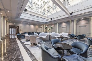 Sala de estar do lobby