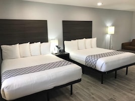 Quarto Duplo Standard, várias camas | Lençóis de algodão egípcio, com decoração personalizada 