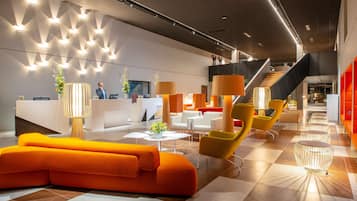 Sala de estar do lobby