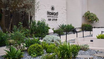 Entrada do alojamento