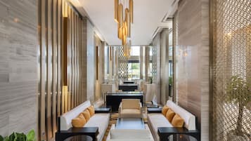 Sala de estar do lobby