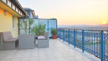 Quarto panorâmico | Terraço/pátio