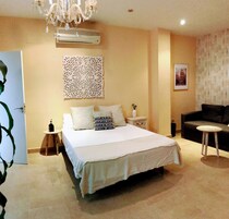 Apartamento com design assinado | Individualmente decorados, individualmente mobiliados, cortinas blackout